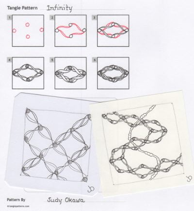 How to draw INFINITY « TanglePatterns.com