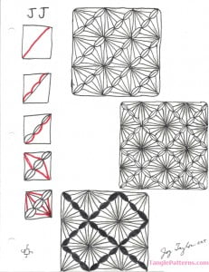 How to draw JJ « TanglePatterns.com
