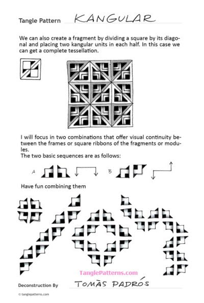 How to draw KANGULAR « TanglePatterns.com