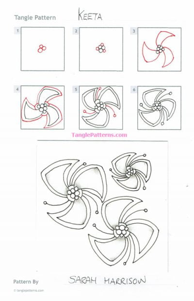 How to draw KEETA « TanglePatterns.com