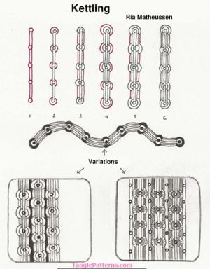 How to draw KETTLING « TanglePatterns.com