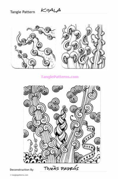 How to draw KOALA « TanglePatterns.com