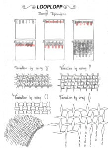 How to draw LOOPLOPP « TanglePatterns.com