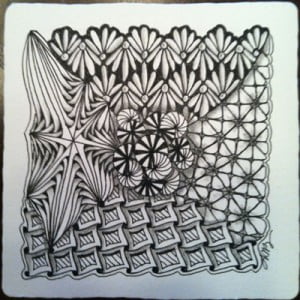 How to draw LANIE « TanglePatterns.com