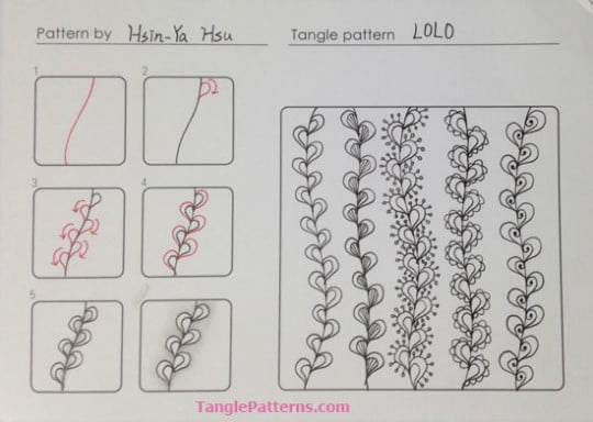 How to draw LOLO « TanglePatterns.com