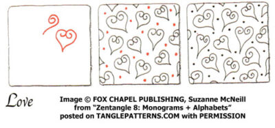 How to draw LOVE « TanglePatterns.com