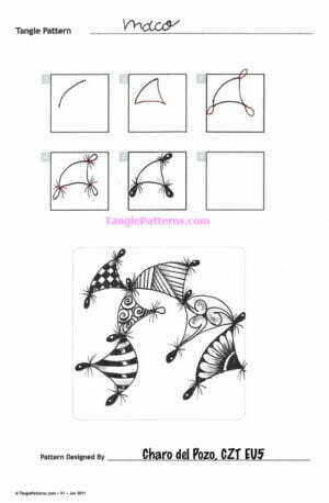 How to draw MACO « TanglePatterns.com
