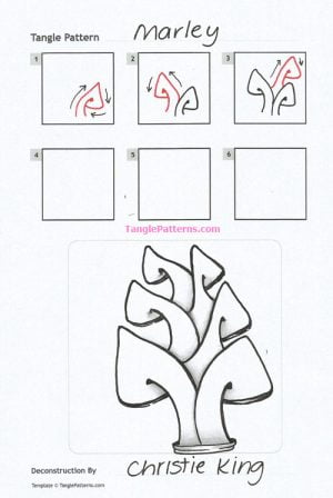 How to draw MARLEY « TanglePatterns.com