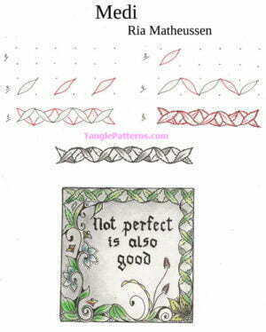 How to draw MEDI « TanglePatterns.com