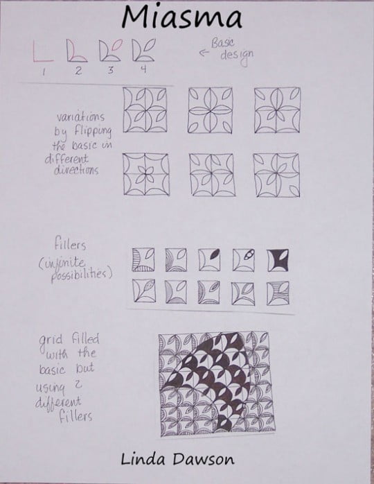 How to draw MIASMA « TanglePatterns.com