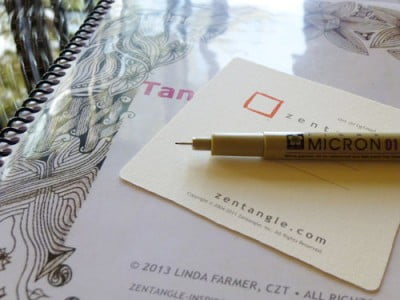 A tutorial on expanding your range of options with the Sakura Micron 01 Pen « TanglePatterns.com