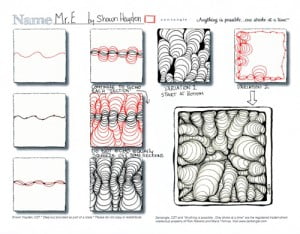 How to draw MR.E « TanglePatterns.com