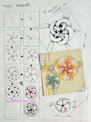 How to draw MUSUBI « TanglePatterns.com