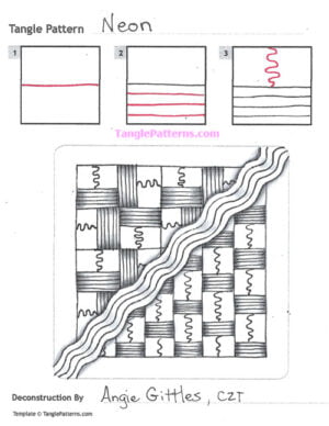 How to draw NEON « TanglePatterns.com
