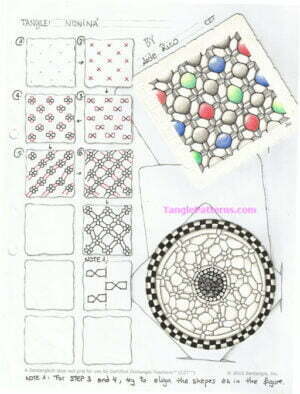 How to draw NONINÁ « TanglePatterns.com