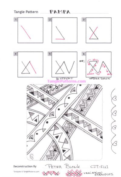 How to draw PAMPA « TanglePatterns.com