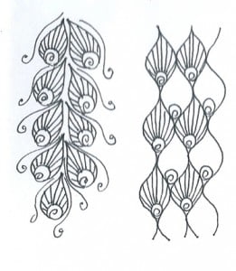 How to draw PEA-FEA « TanglePatterns.com