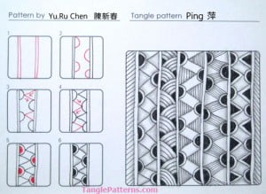 How to draw PING « TanglePatterns.com