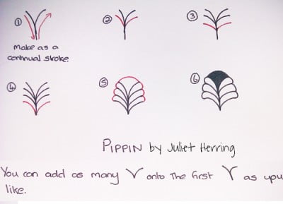 How to draw PIPPIN « TanglePatterns.com