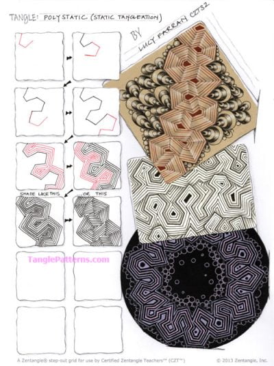 How to draw POLYSTATIC « TanglePatterns.com
