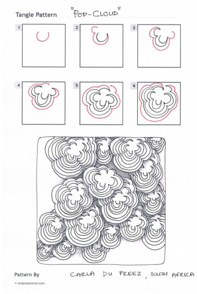 How to draw POP-CLOUD « TanglePatterns.com