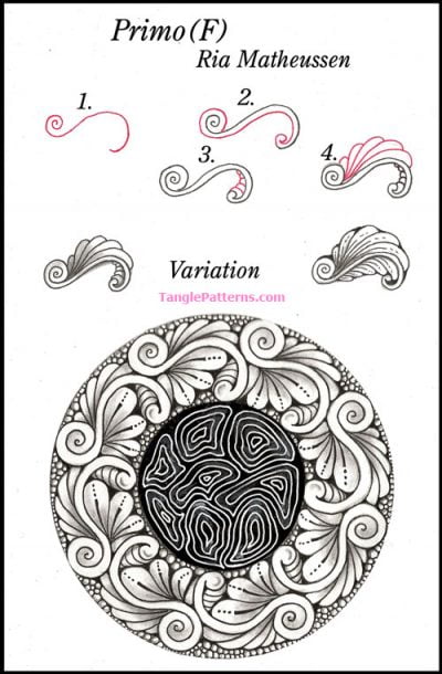 How to draw PRIMO(F) « TanglePatterns.com