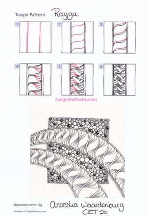 How to draw RAYGA « TanglePatterns.com