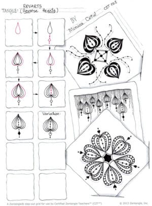 How to draw REVARTS « TanglePatterns.com