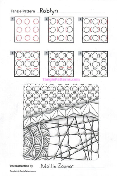 How to draw ROBLYN « TanglePatterns.com