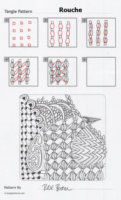 How to draw ROUCHE « TanglePatterns.com