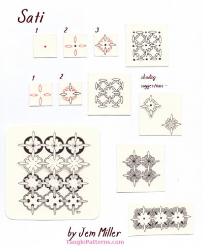 How to draw SATI « TanglePatterns.com