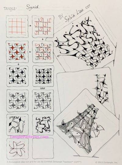 How to draw SGRID « TanglePatterns.com