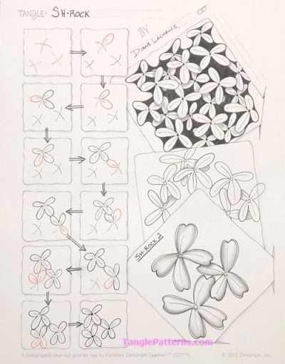 How to draw SH’ROCK « TanglePatterns.com