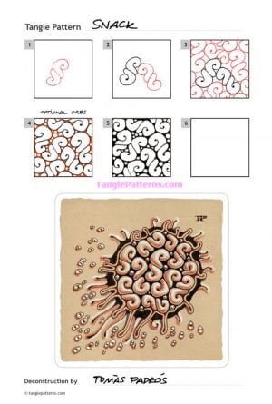 How to draw SNACK « TanglePatterns.com