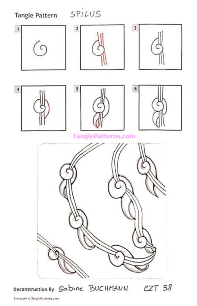 How to draw SPILUS « TanglePatterns.com