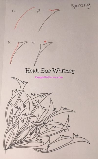 How to draw SPRANG « TanglePatterns.com