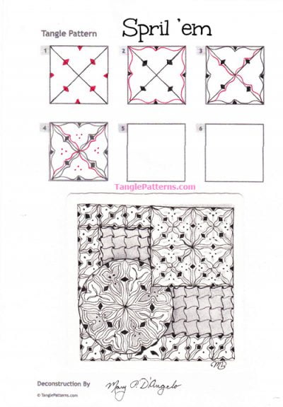 How to draw SPRIL ’EM « TanglePatterns.com