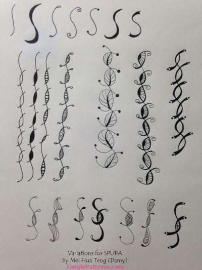 How to draw SPUPA « TanglePatterns.com