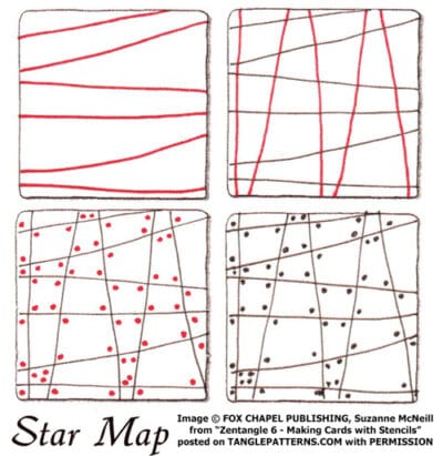 How to draw STAR MAP « TanglePatterns.com