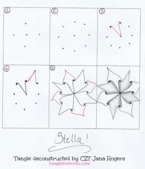 How to draw STELLA « TanglePatterns.com
