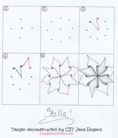 How to draw STELLA « TanglePatterns.com