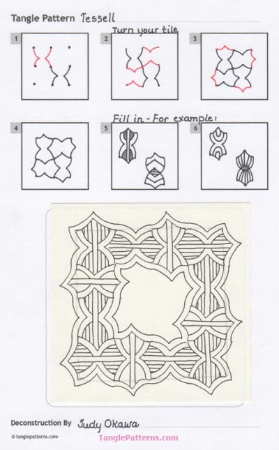 How to draw TESSELL « TanglePatterns.com