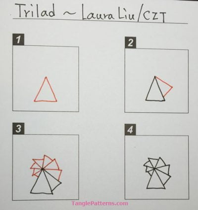 How to draw TRILAD « TanglePatterns.com
