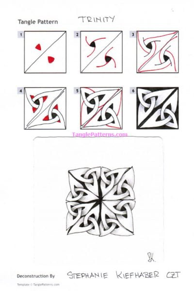 How to draw TRINITY « TanglePatterns.com