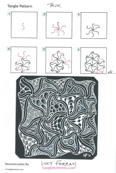 How to draw TRIX « TanglePatterns.com