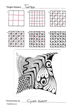 How to draw TUFTED « TanglePatterns.com