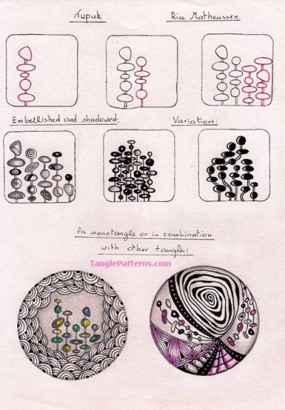 How to draw TUPUK « TanglePatterns.com