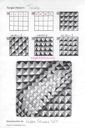 How to draw TWINKLE « TanglePatterns.com