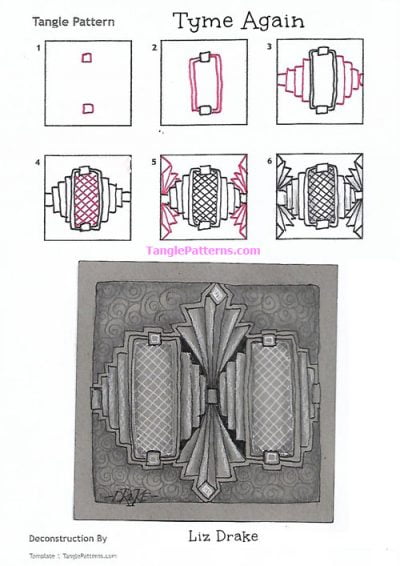 How to draw TYME « TanglePatterns.com