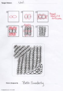 How to draw UNI « TanglePatterns.com